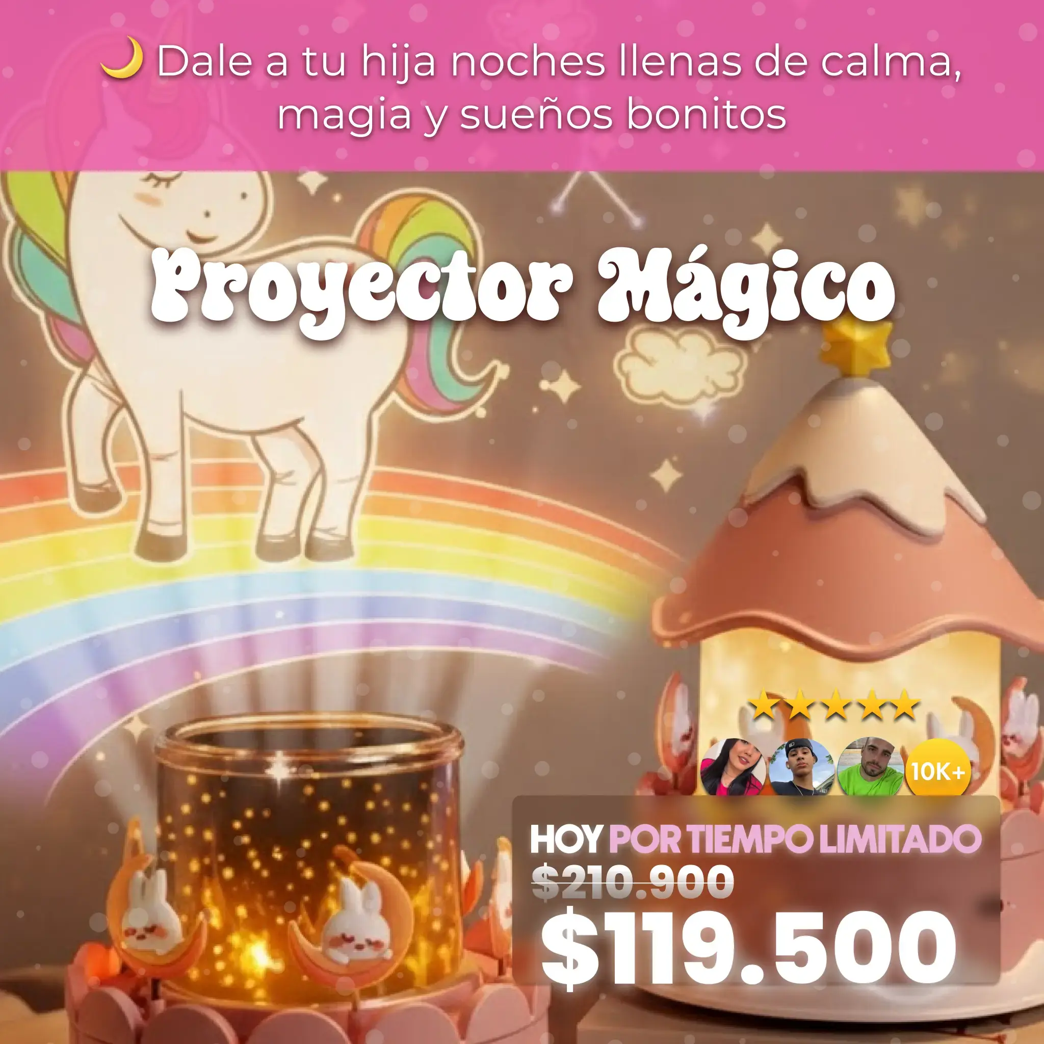 ⭐ Proyector Mágico — Noches Llenas de Magia y Calma 🌙 – Mi tienda